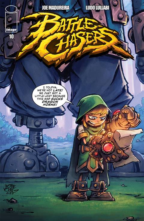 Joe Mad's New Battle Chasers Debuts Covers by Campbell, Bachalo and More