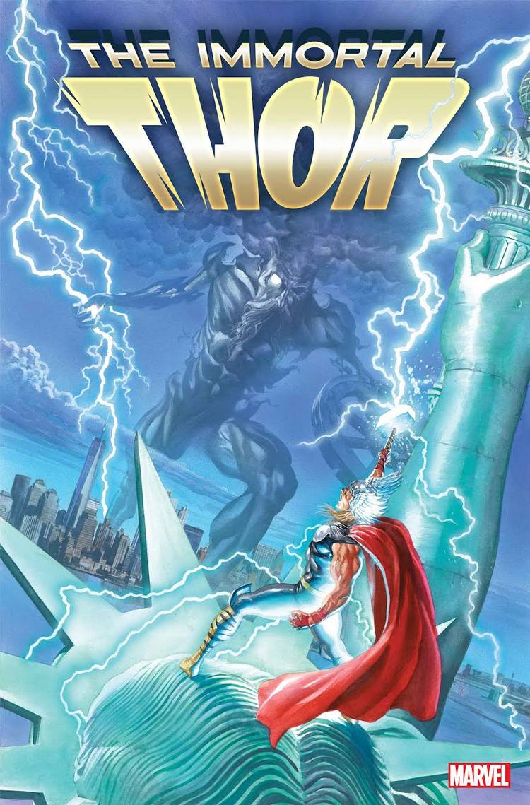 Ewing and Cóccolo's Immortal Thor Sees a Powerful God Invade New York City