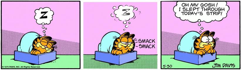 Greatest Garfield Newspaper Comic Strips