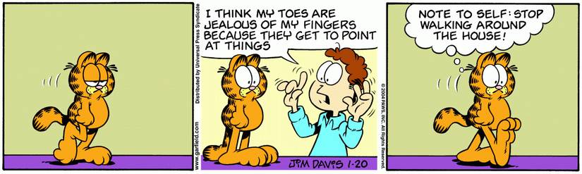 Greatest Garfield Newspaper Comic Strips