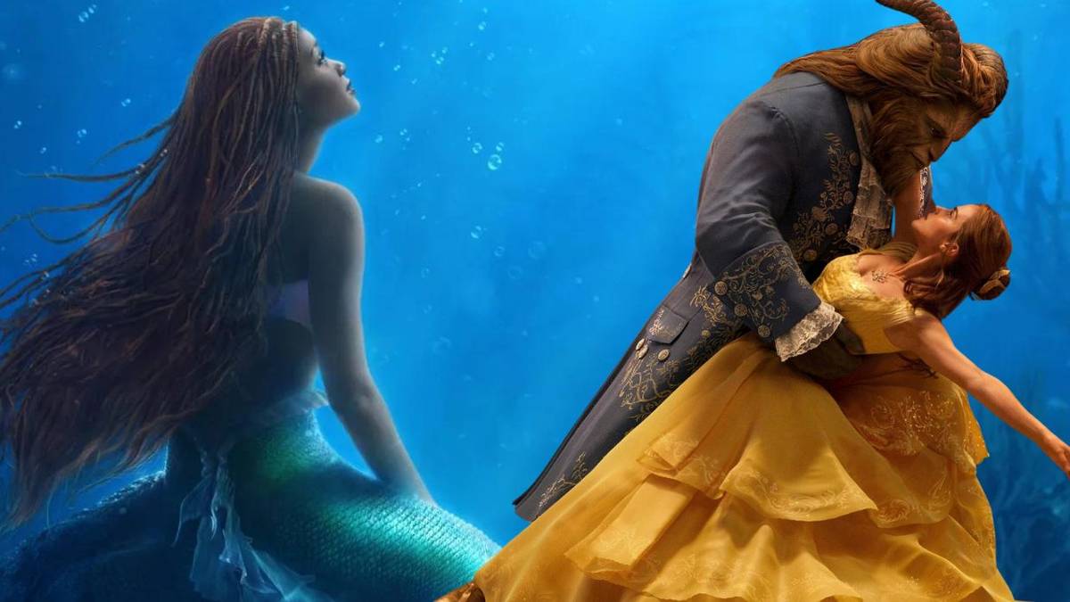 Beauty And The Beast Mermaid Disney