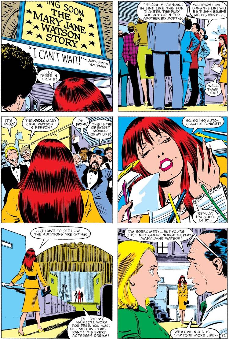What Was Mary Jane Watson Doing With John Travolta and Woody Allen?
