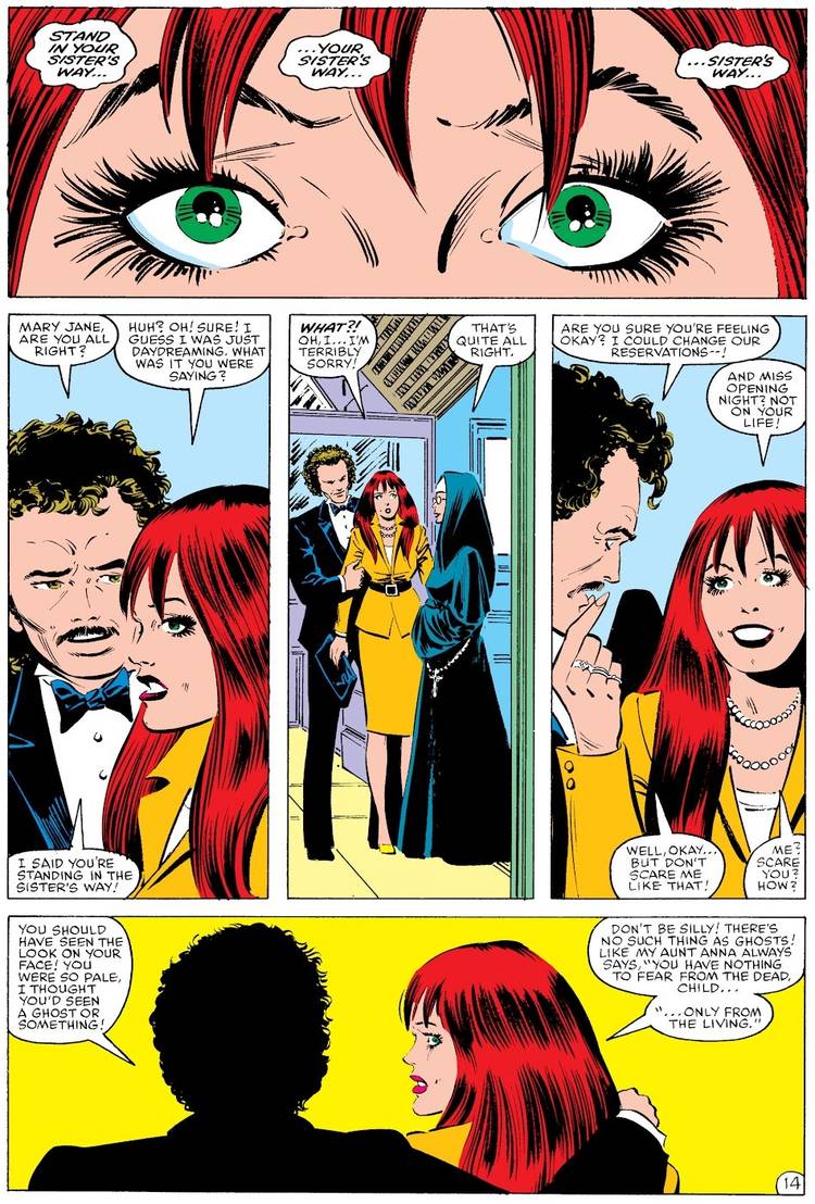 What Was Mary Jane Watson Doing With John Travolta and Woody Allen?