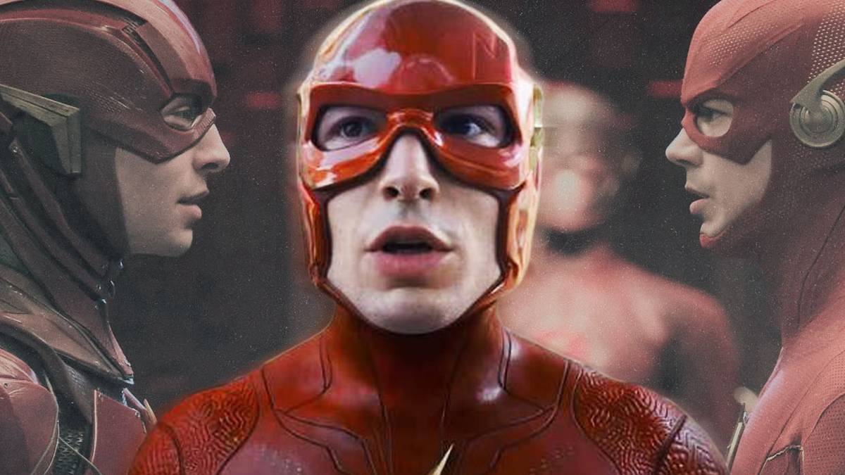The Flash Ignores Ezra Miller's Speedster Meeting Grant Gustin's