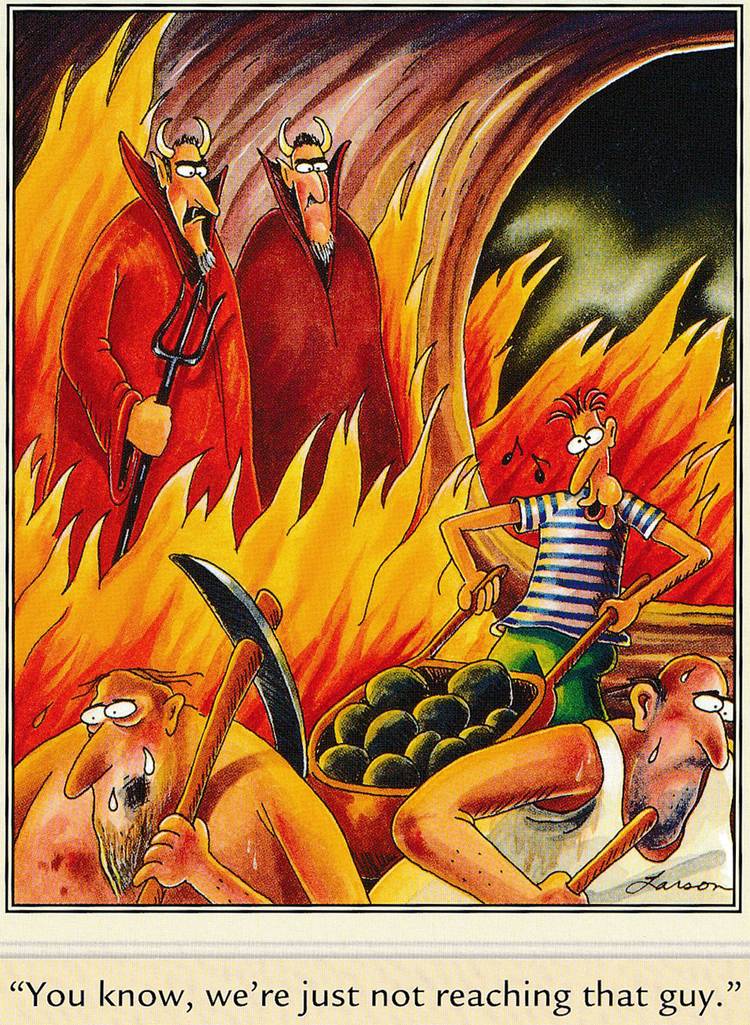 15 Funniest The Far Side Comics About Religion, Ranked