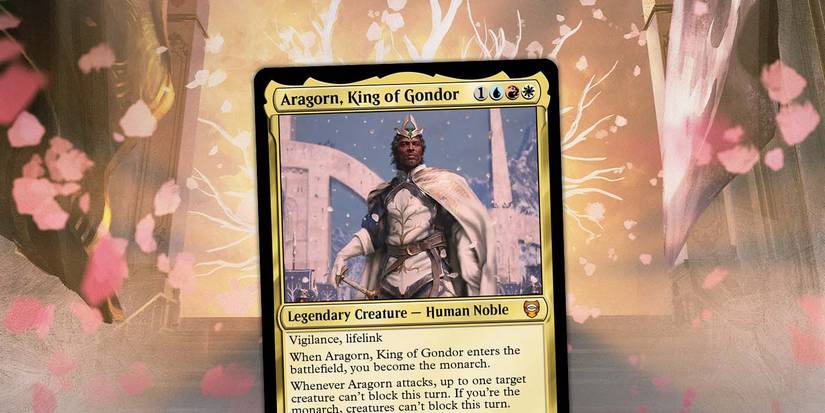 How MtG's Lord of the Rings Commander Decks Use Monarchy To Tell A Story