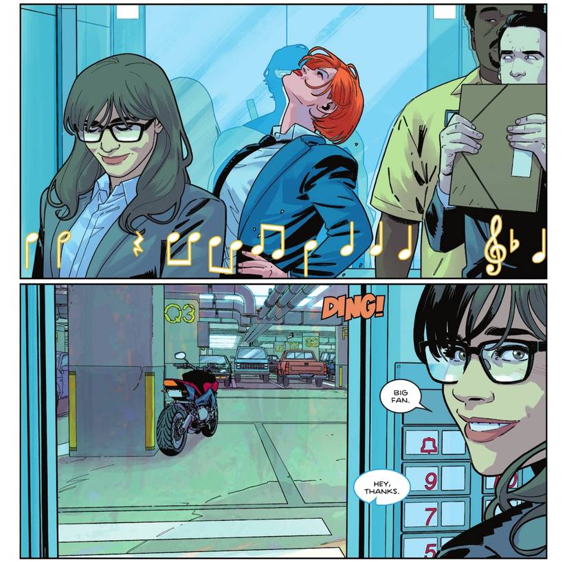 Nightwing Makes The Office Canon to the DC Universe
