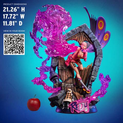 One Piece Reiju Is a Breathtaking Beauty in Poison Pink Statue