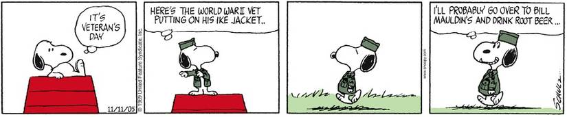 How Snoopy Celebrated D-Day in Peanuts