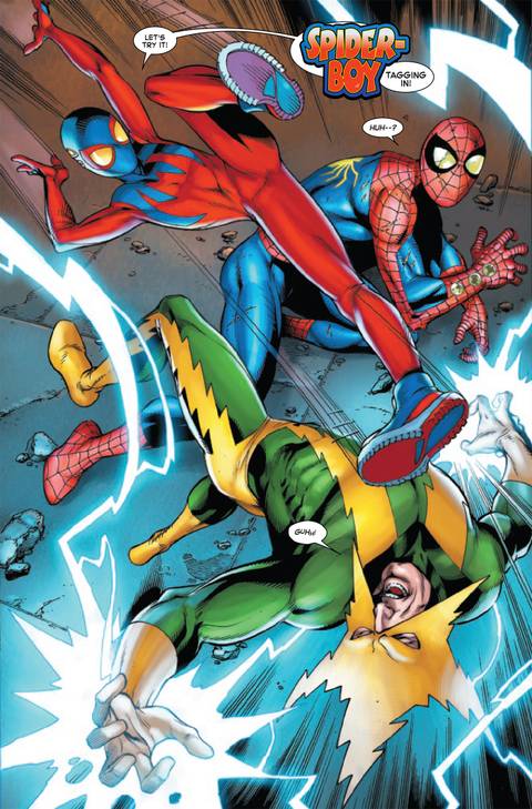 EXCLUSIVE: Spider-Man's Newest Ally Helps Him Battle Electro