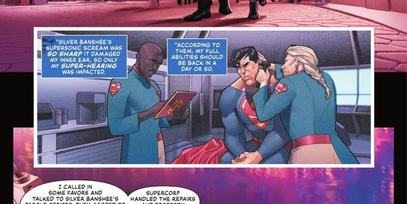 Superman's Super Hearing Brings Negatives To His Life In DC Comics