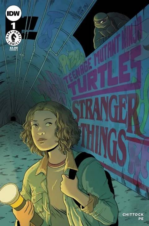 TMNT Heads to the Upside Down In Stranger Things Crossover First Look