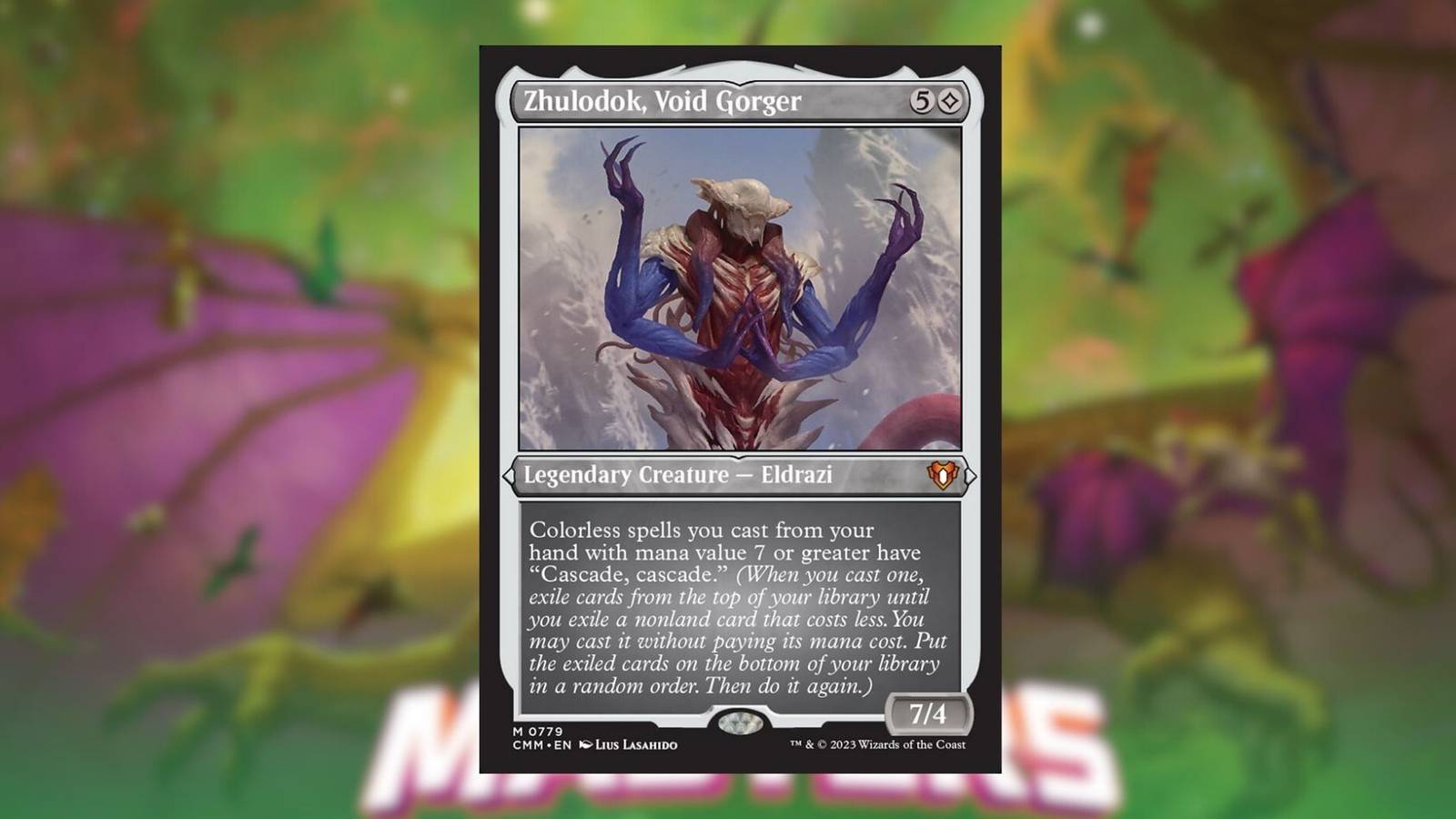 The New MtG Eldrazi Commander Zhulodok, Void Gorger Creates A Lore Problem