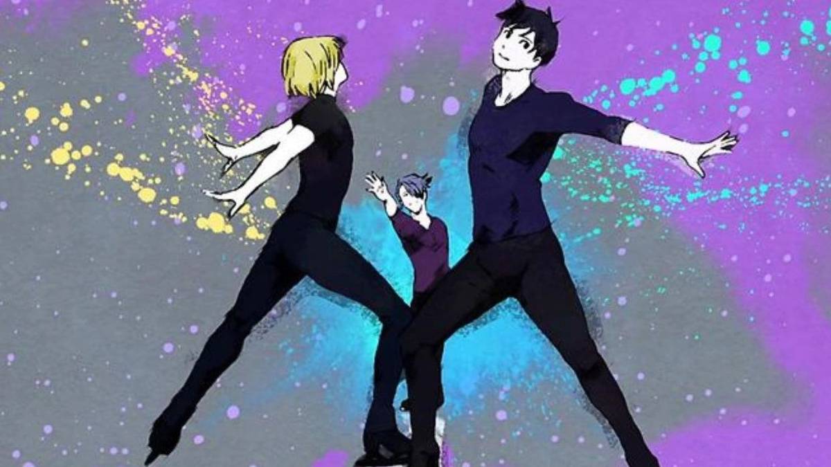 Yuri!!! on Ice Fan Creates Composite of Yuzuru Hanyu & Friends Skating ...