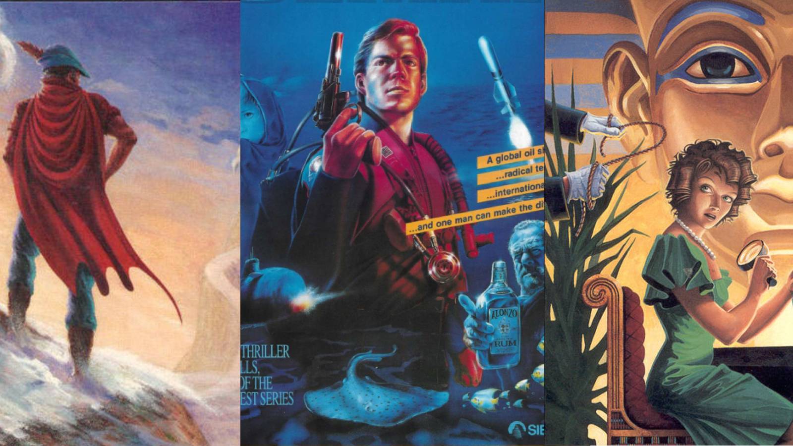 Classic Retro Adventure Game Deaths