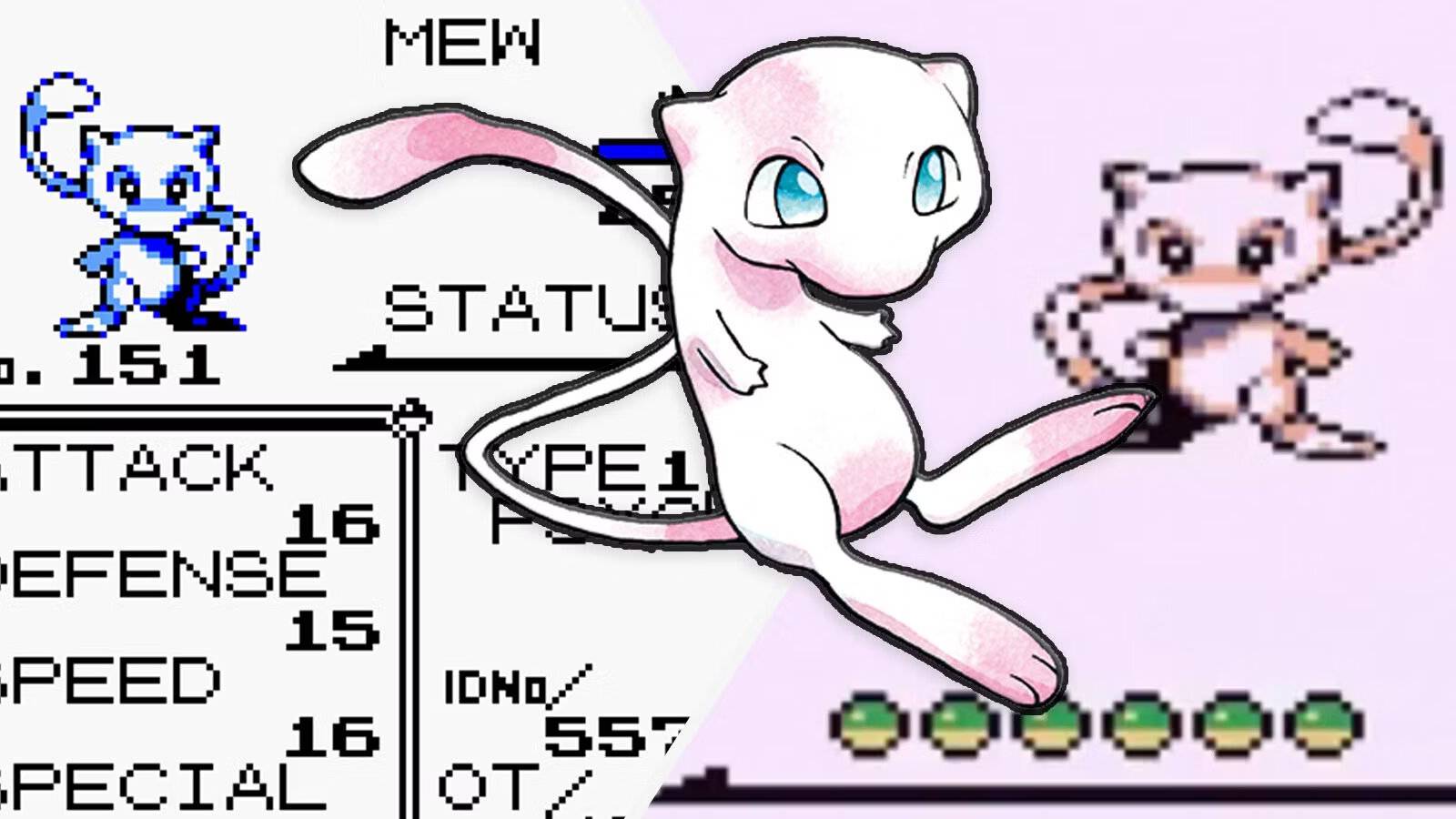 How Mew Was Secretly Programmed Into Pokémon Red and Green