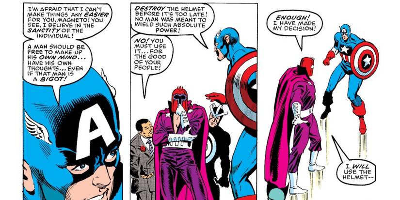 Captain America Made a Critical Error in a 1987 X-Men Vs Avengers Comic