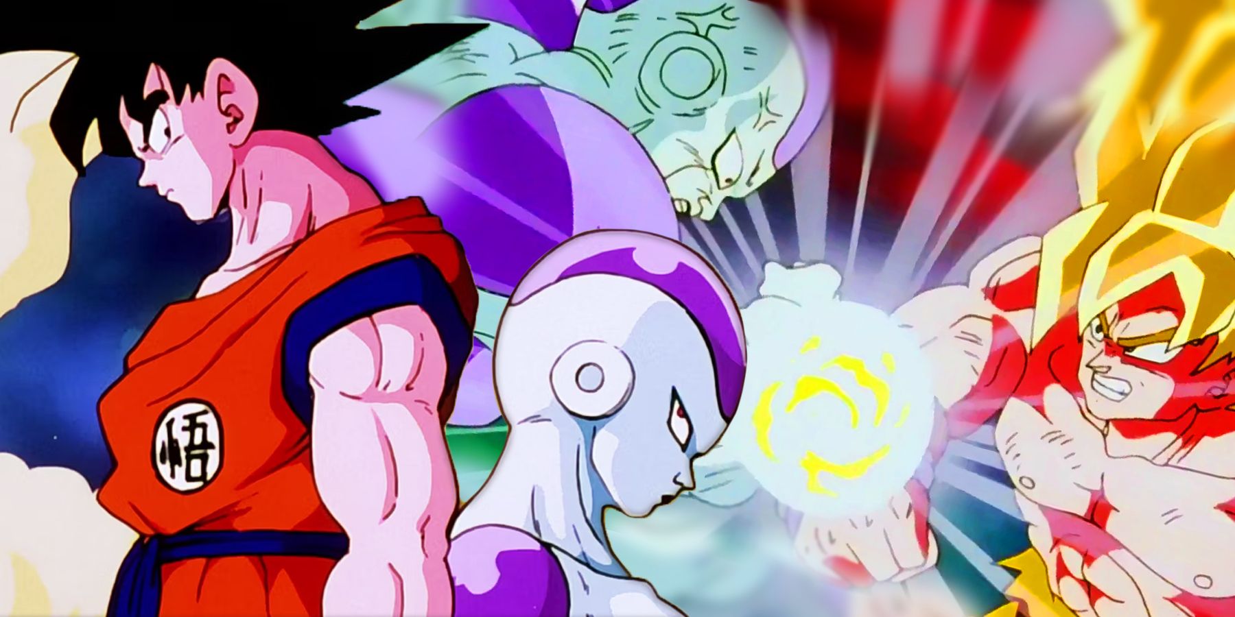 Goku Vs Cell And Frieza