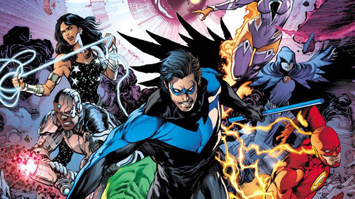 The Titans Fight the Necrostar in Titans: Beast World Preview