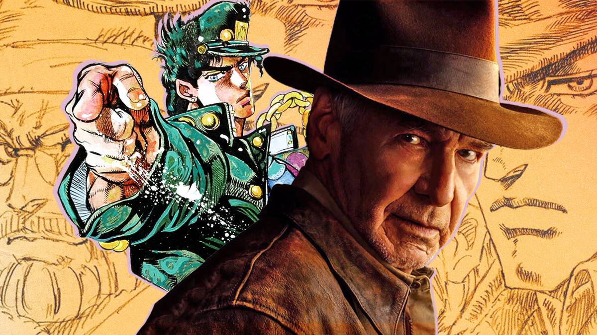 JoJo's Bizarre Adventure Meets Indiana Jones in Creative Fan Art