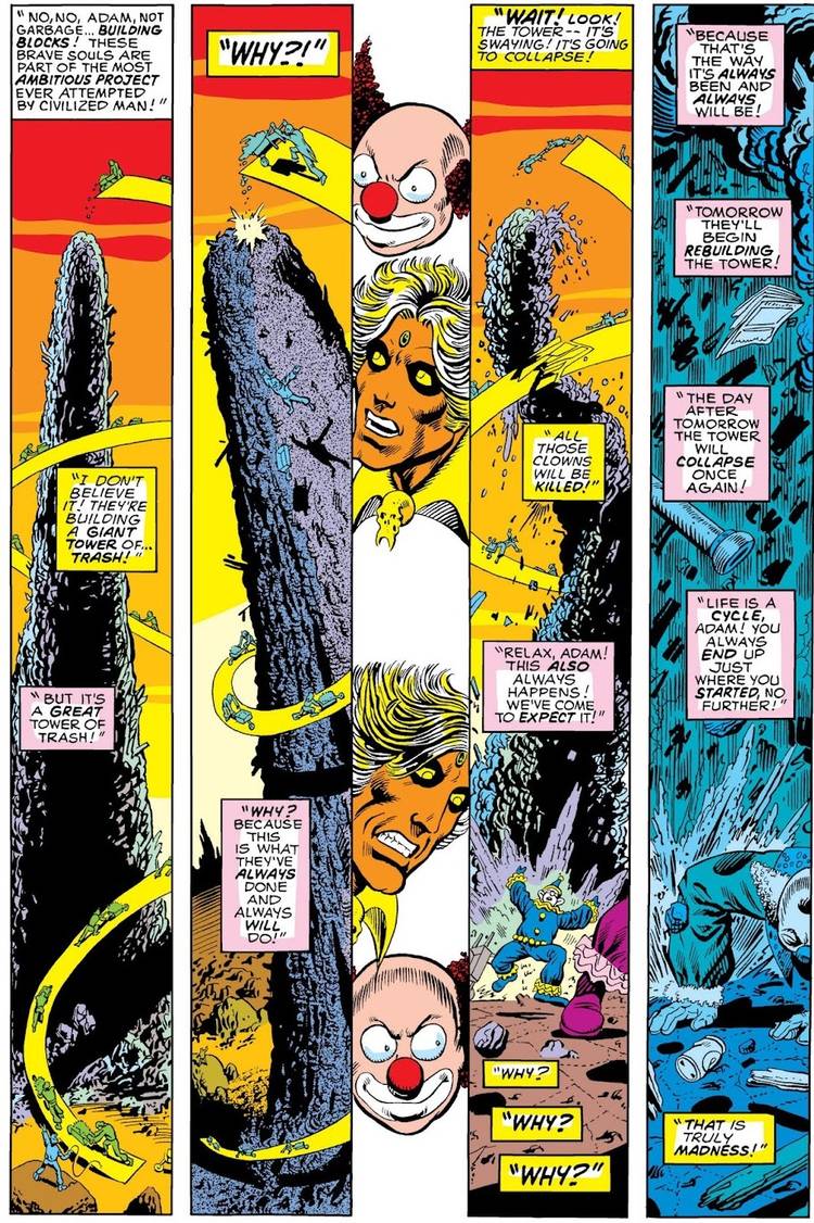 How Jim Starlin Made a Clown Out of Stan Lee