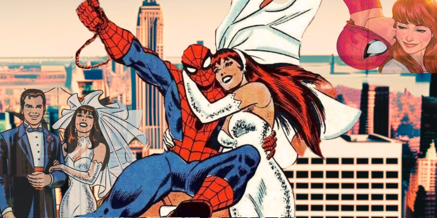 Every Mary Jane Watson Romance In Marvel Comics, Including Spider-Man ...