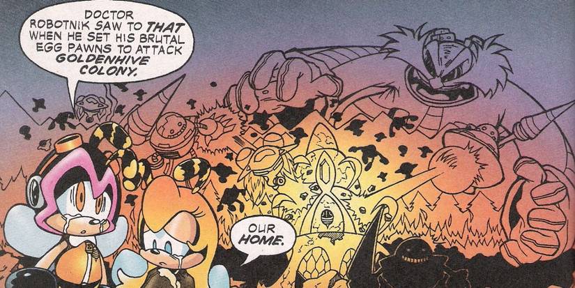 How A Dark Continuity Correction Damaged The Sonic The Hedgehog Comics ...
