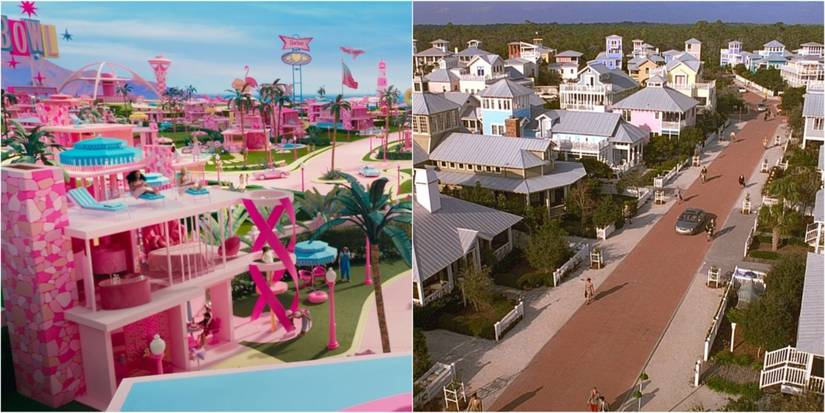 Barbie's Pink Utopia Calls Back to The Truman Show