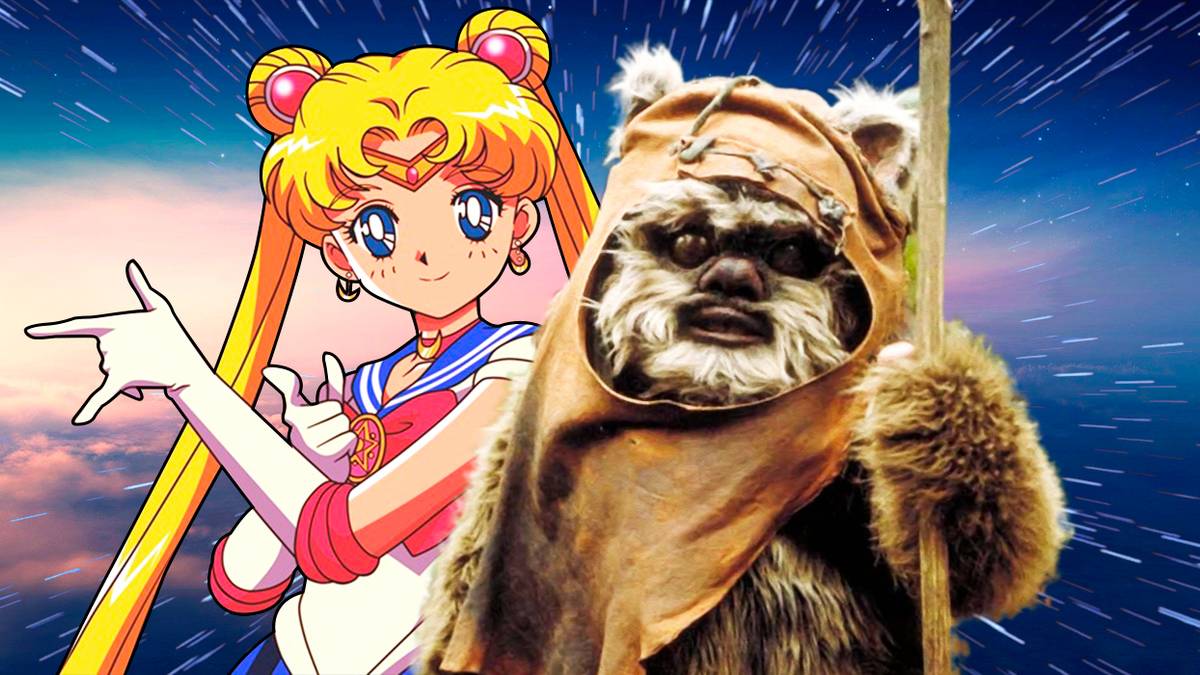 Sailor Moon and Star Wars Collide in Adorable, Fuzzy Mashup Cosplay