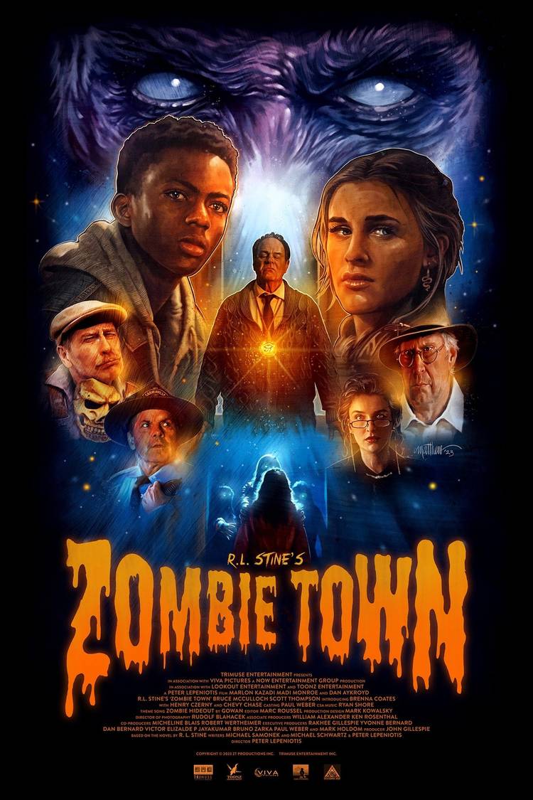 Dan Aykroyd and Chevy Chase Reunite in R.L. Stine's Zombie Town, Now ...