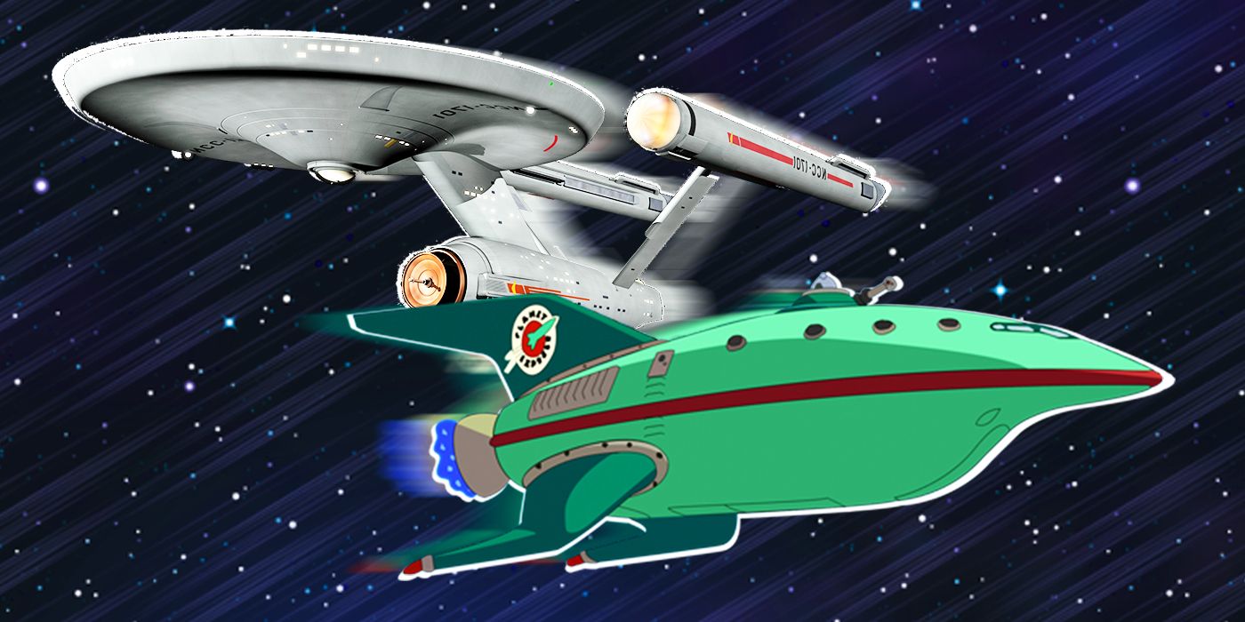 Futurama's Planet Express Ship Is Better Than the Enterprise