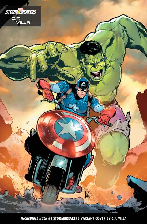 Marvel's Stormbreakers Unleash Captain America Variant Covers