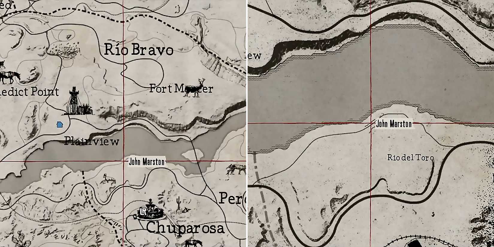 Guide And Maps For RDR1 Treasure Hunter Challenge
