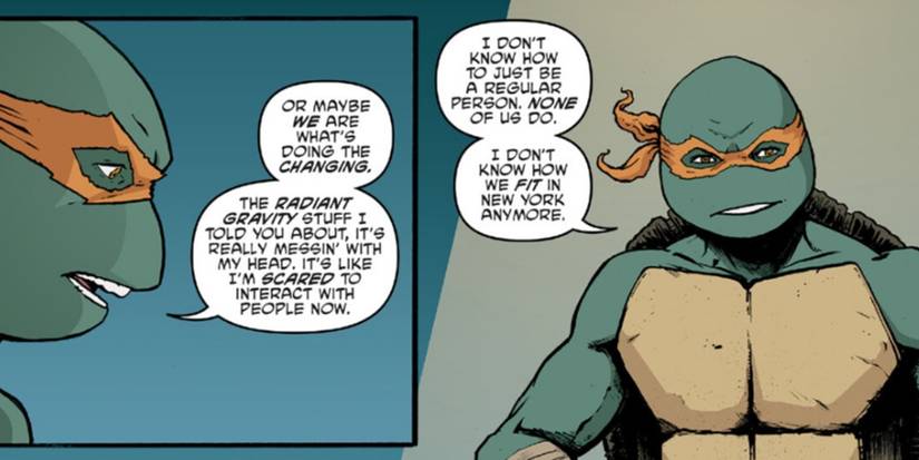 The Teenage Mutant Ninja Turtles are Falling Apart