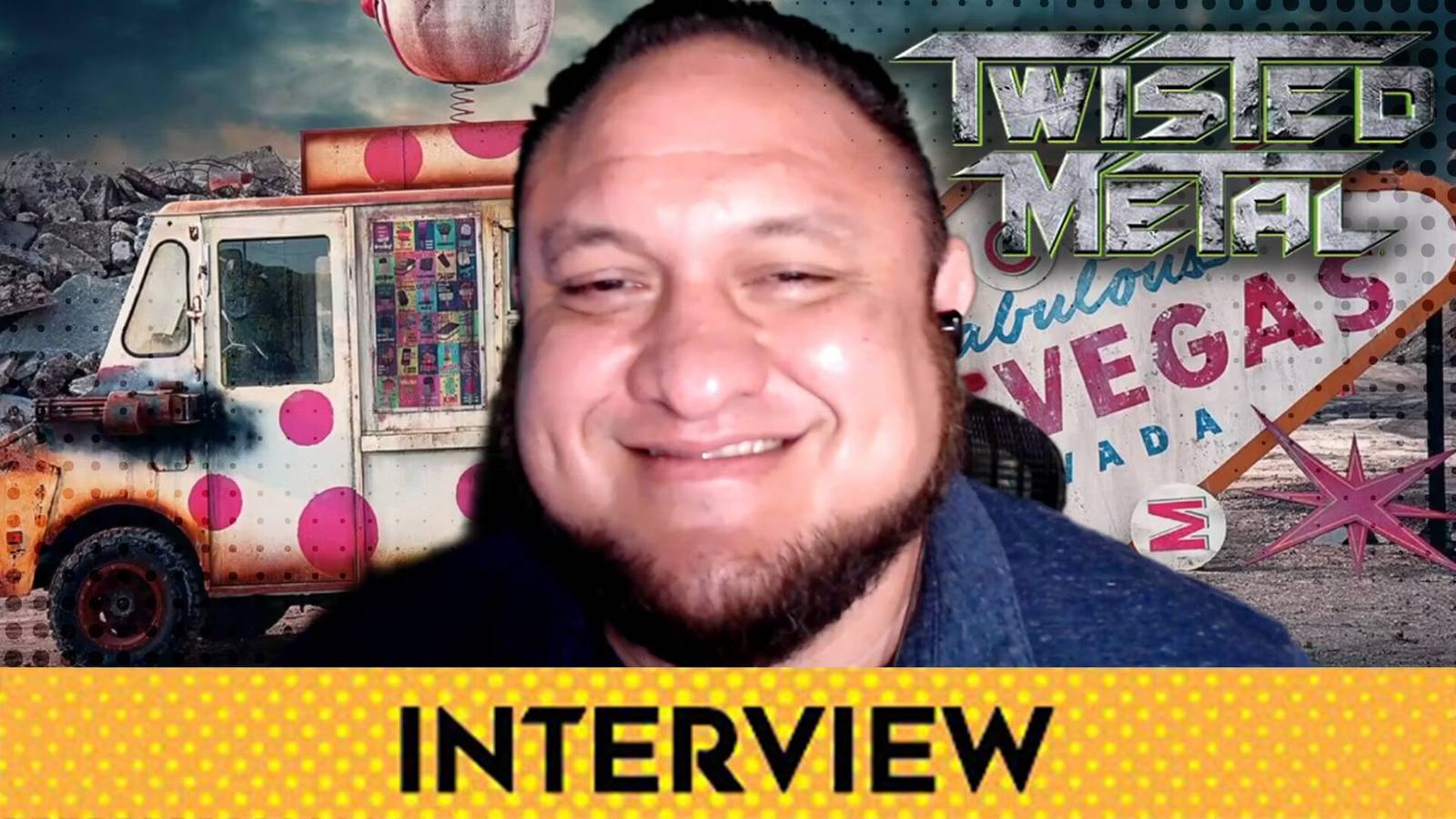 Samoa Joe Brings Sweet Tooth to Life in Twisted Metal