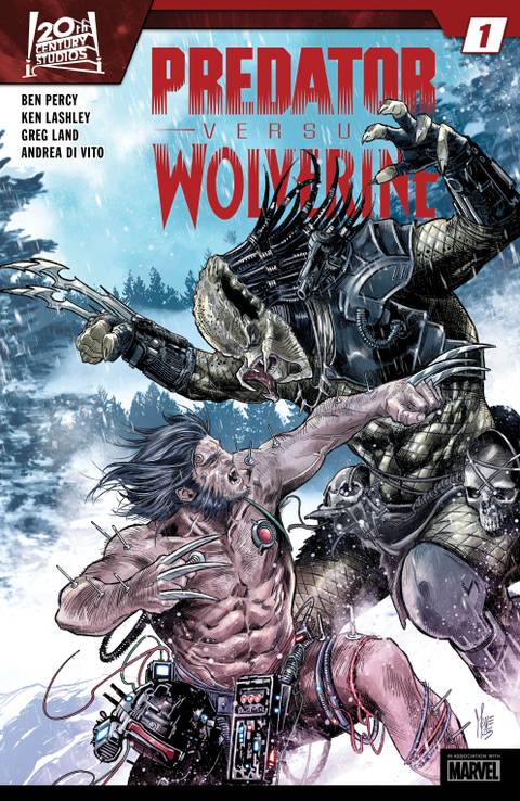 Marvel Releases Predator vs. Wolverine Variant Covers