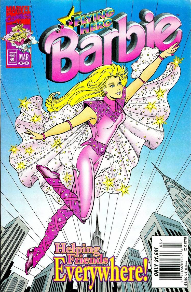 Barbie Said Goodbye to Marvel By Becoming a Superhero