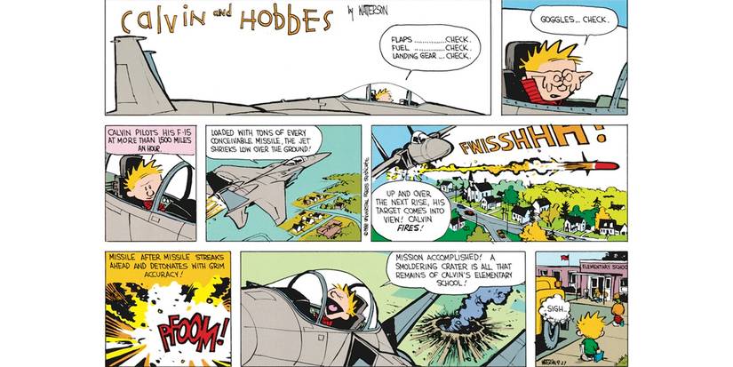 15 Best Calvin and Hobbes Comics About School, Ranked