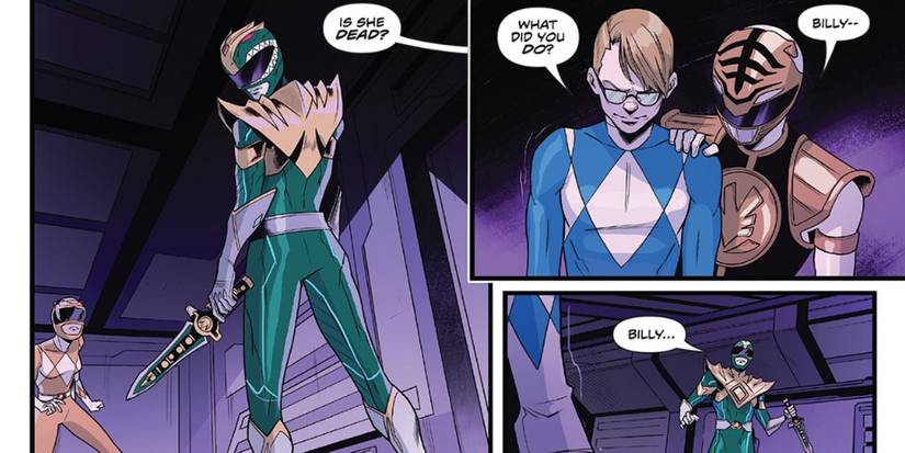 Mighty Morphin Power Rangers Comics Unveil the Original Blue Ranger's ...