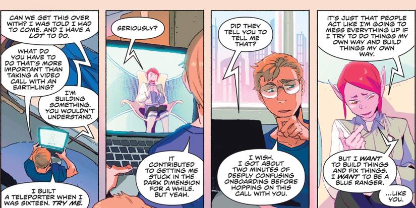 The Future Of The Ranger Academy In Mighty Morphin Power Rangers Comics