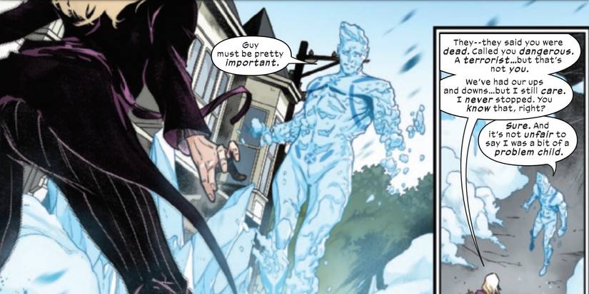 Iceman Finally Reconnects With His Mother In X-Men Comics