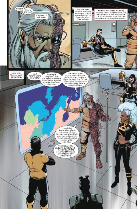 EXCLUSIVE: The X-Men Plot Out the Battle for Arakko's Fate in X-Men Red