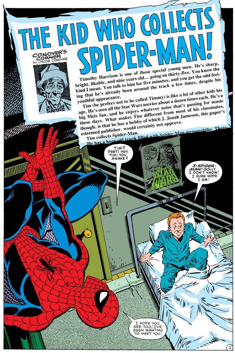 40 Years Ago, Spider-Man Met the Kid Who Collects Spider-Man