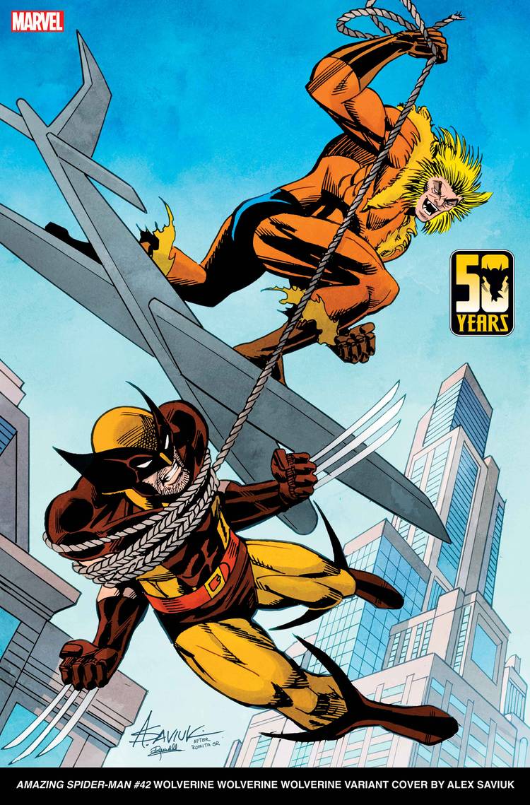 Marvel Honors Wolverine's 50th Anniversary With a Month of Homage Covers