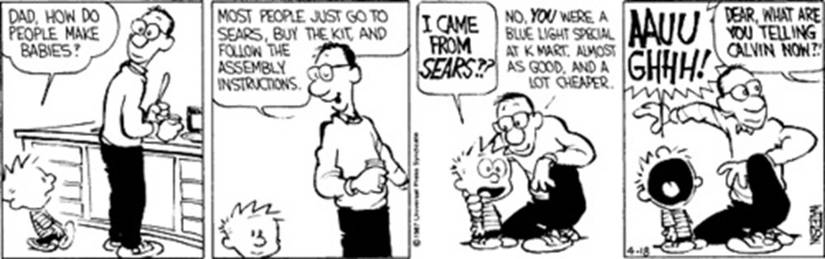 Funniest And Best Calvin's Dad Strips In Calvin & Hobbes