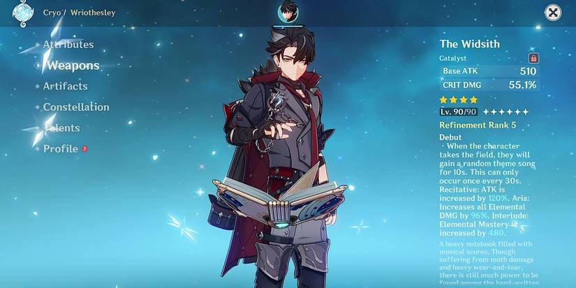 Genshin Impact: Guide To Building And Playing As Wriothesley