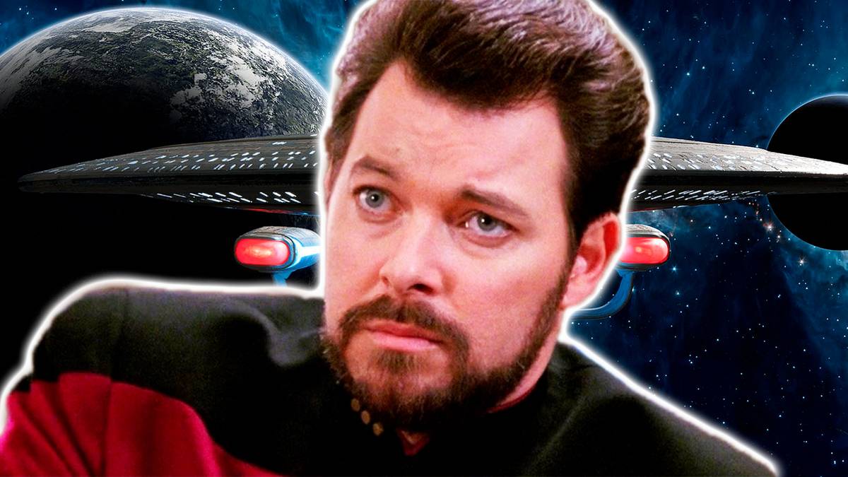 Star Trek: TNG Writer Credits Jonathan Frakes for Pulling Off Riker's 'Tricky' Role