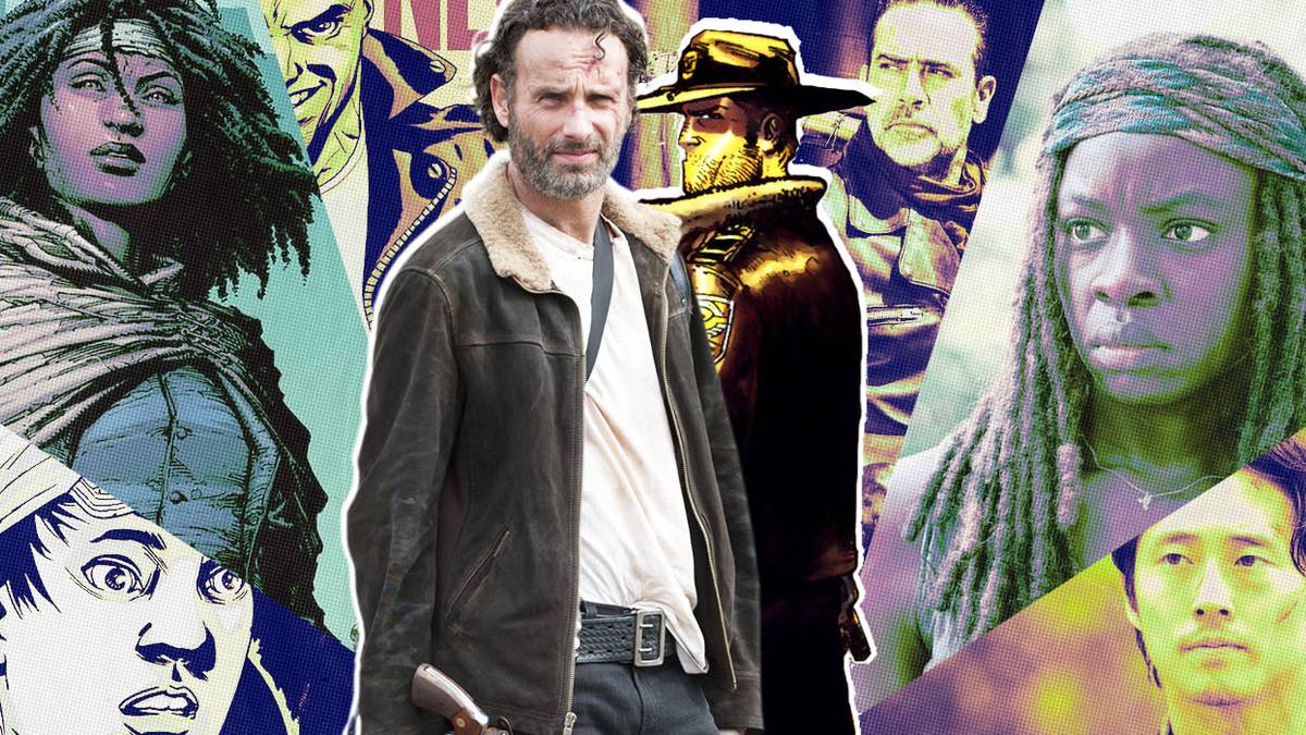 These Walking Dead AMC Actors And Comic Characters Are Incredibly Different