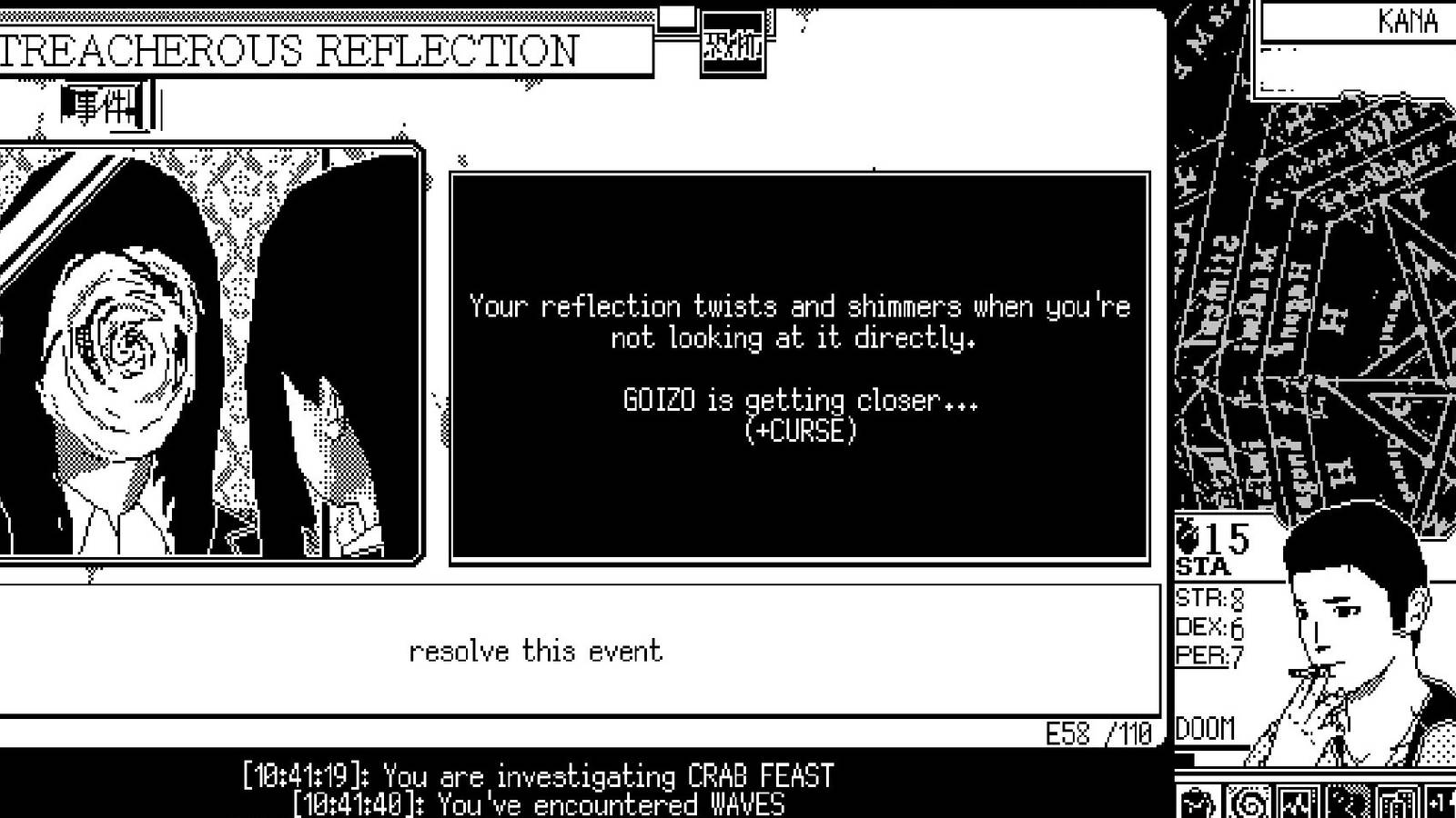 Is WORLD OF HORROR's Roguelike System Scary?