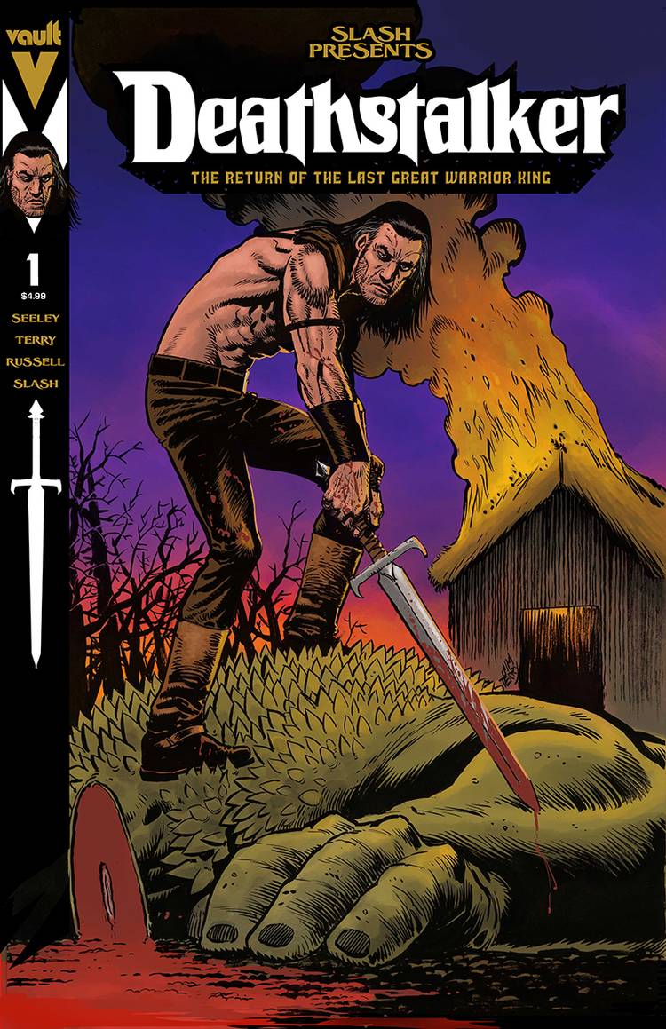 Tim Seeley Reimagines Deathstalker with Slash and Vault Comics